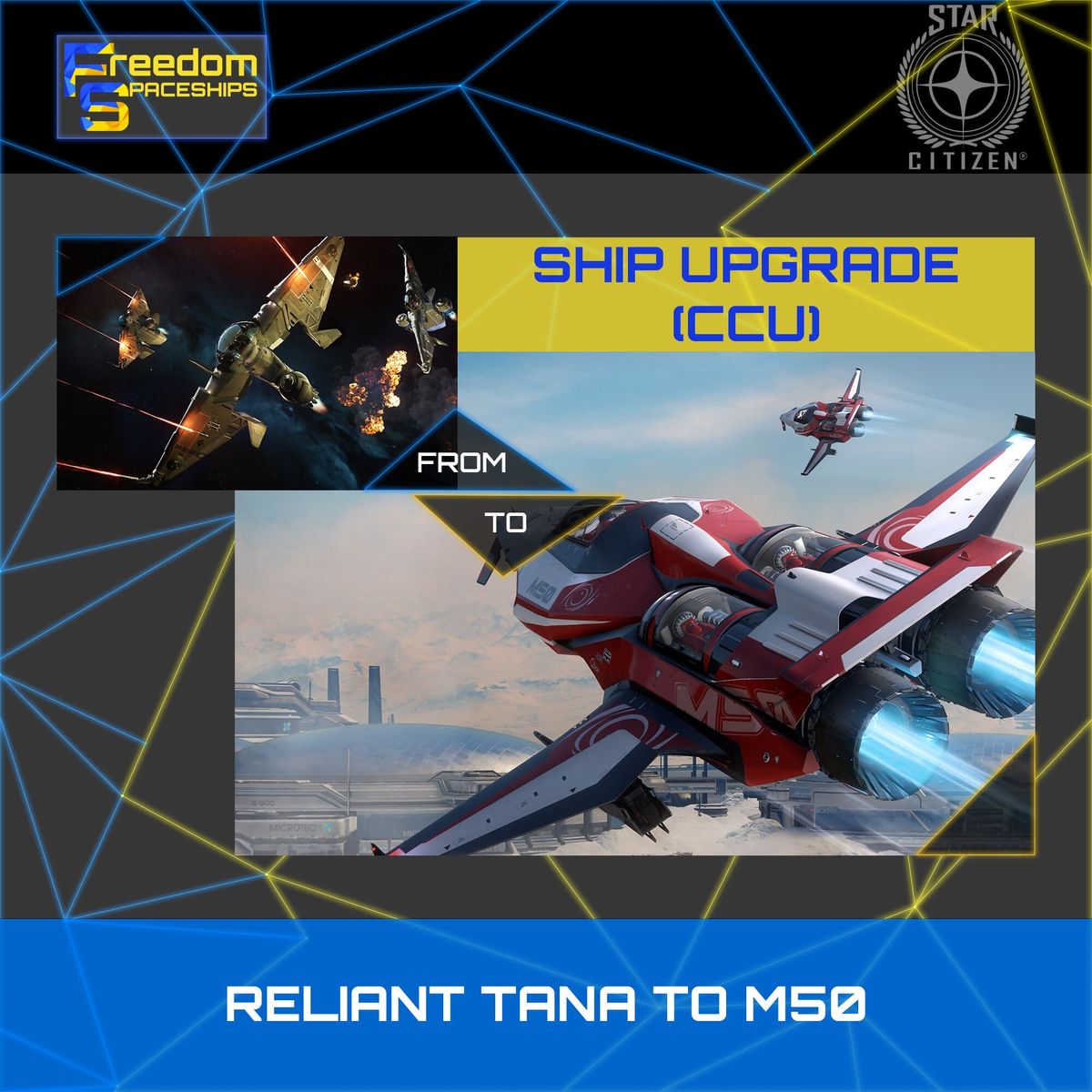 Space-Foundry.com: Upgrade - Reliant Tana to M50