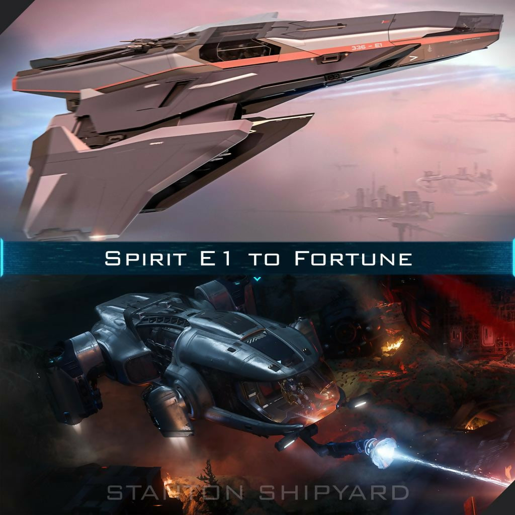 Space-Foundry.com: Upgrade - E1 Spirit to Fortune