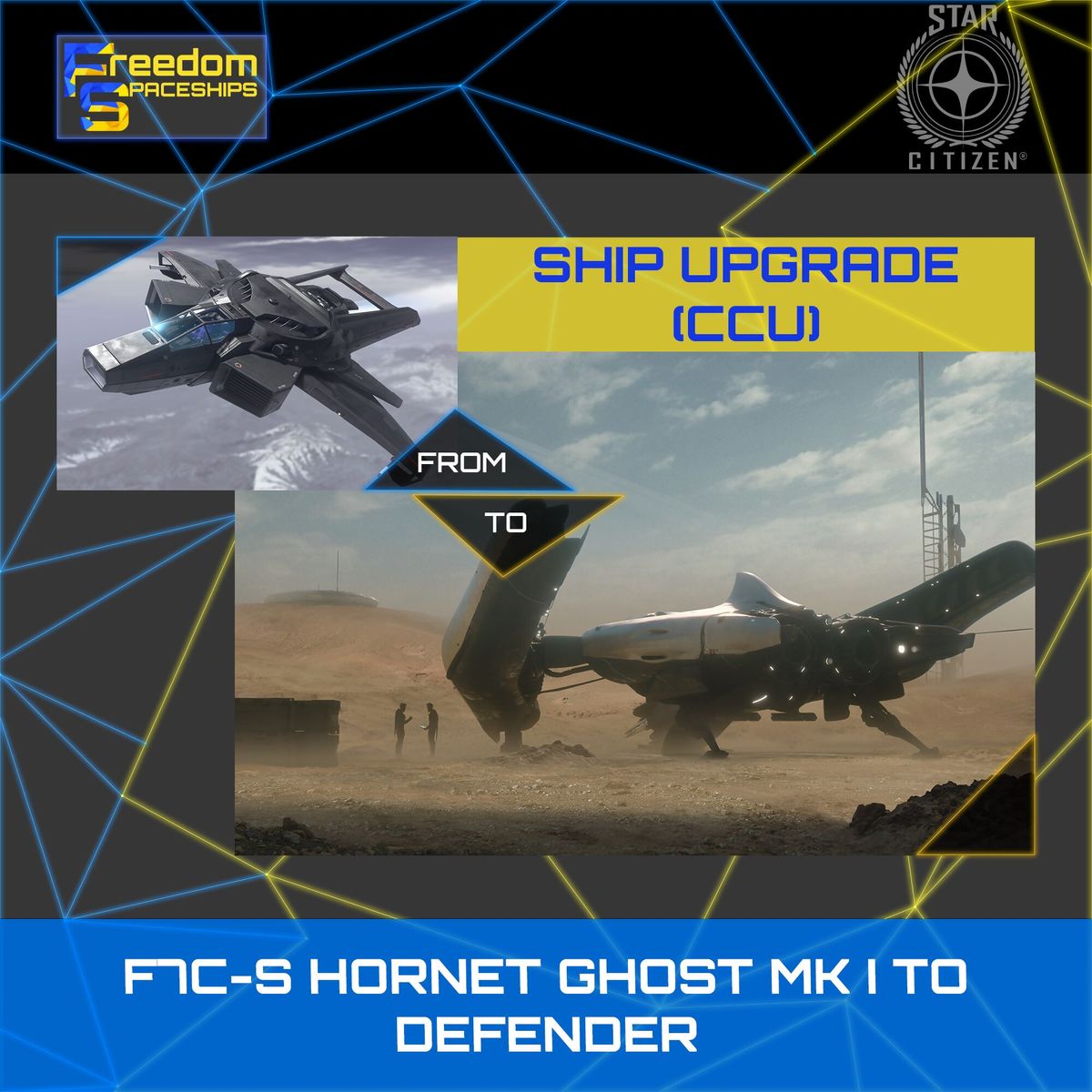 Space-Foundry.com: Upgrade - F7C-S Hornet Ghost MK I to Defender
