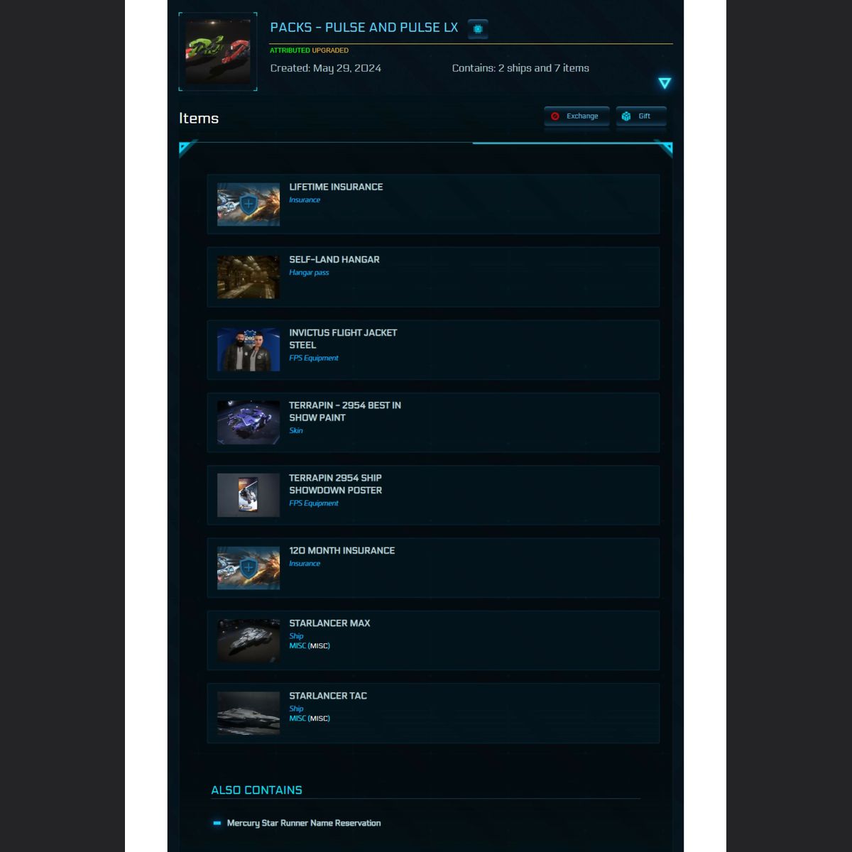 Space-Foundry.com: COMBO - Packs - LTI - DUO Starlancer - MAX & TAC