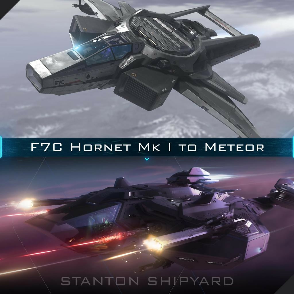Space-Foundry.com: Upgrade - F7C Hornet Mk I to Meteor