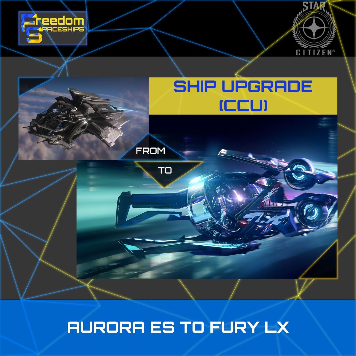 Space Upgrade Aurora Es To Fury Lx