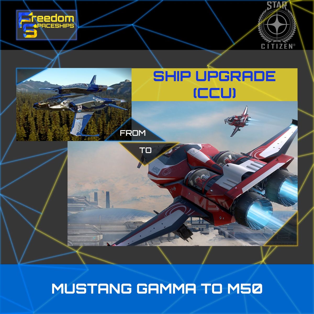 Space-Foundry.com: Upgrade - Mustang Gamma to M50