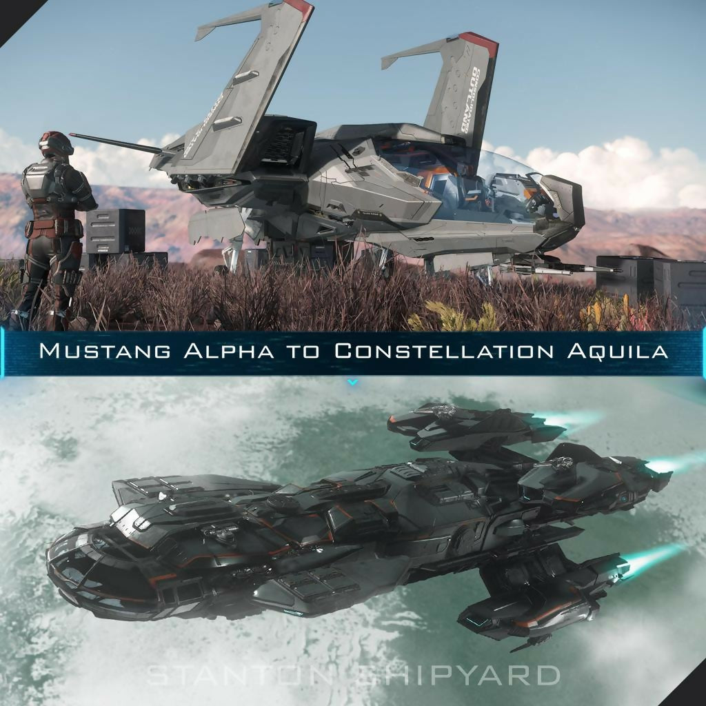 Space-Foundry.com: Upgrade - Mustang Alpha to Constellation Aquila