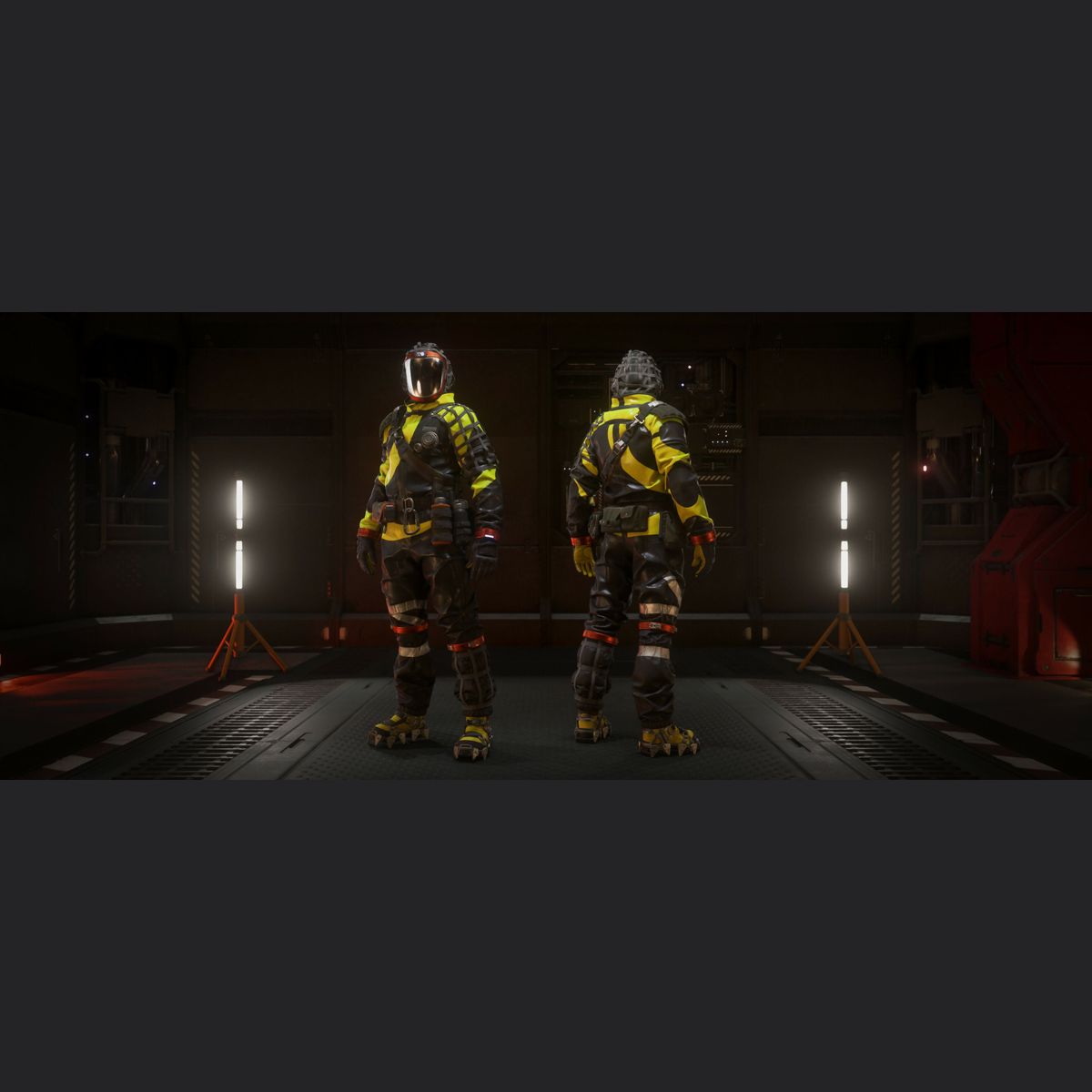 Space-Foundry.com: TruBarrier Hazard Suit and Mask - Dark Biohazard