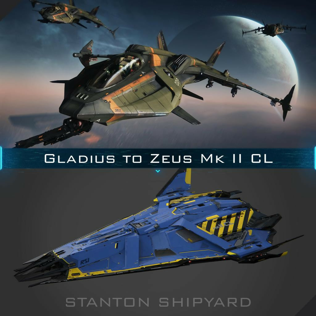 Space-Foundry.com: Upgrade - Gladius to Zeus Mk II CL