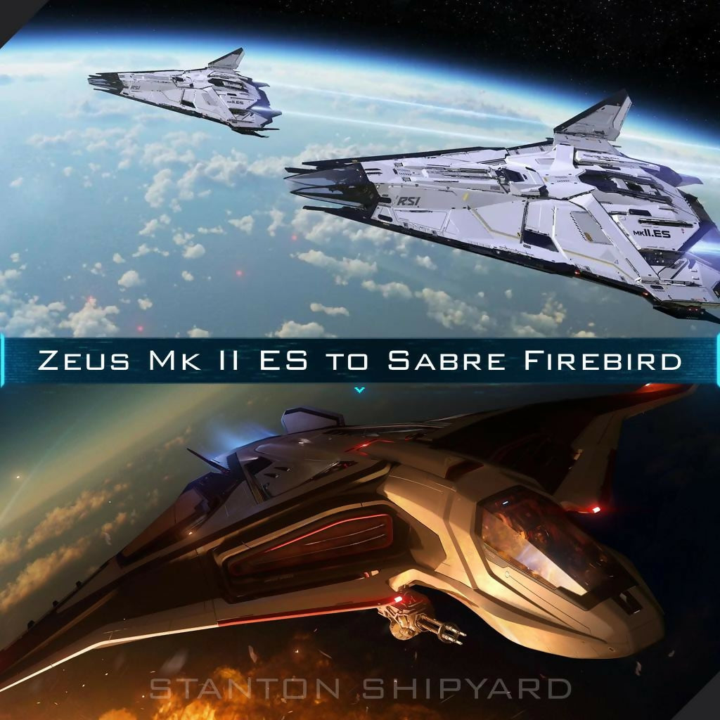 Space-Foundry.com: Upgrade - Zeus Mk II ES to Sabre Firebird