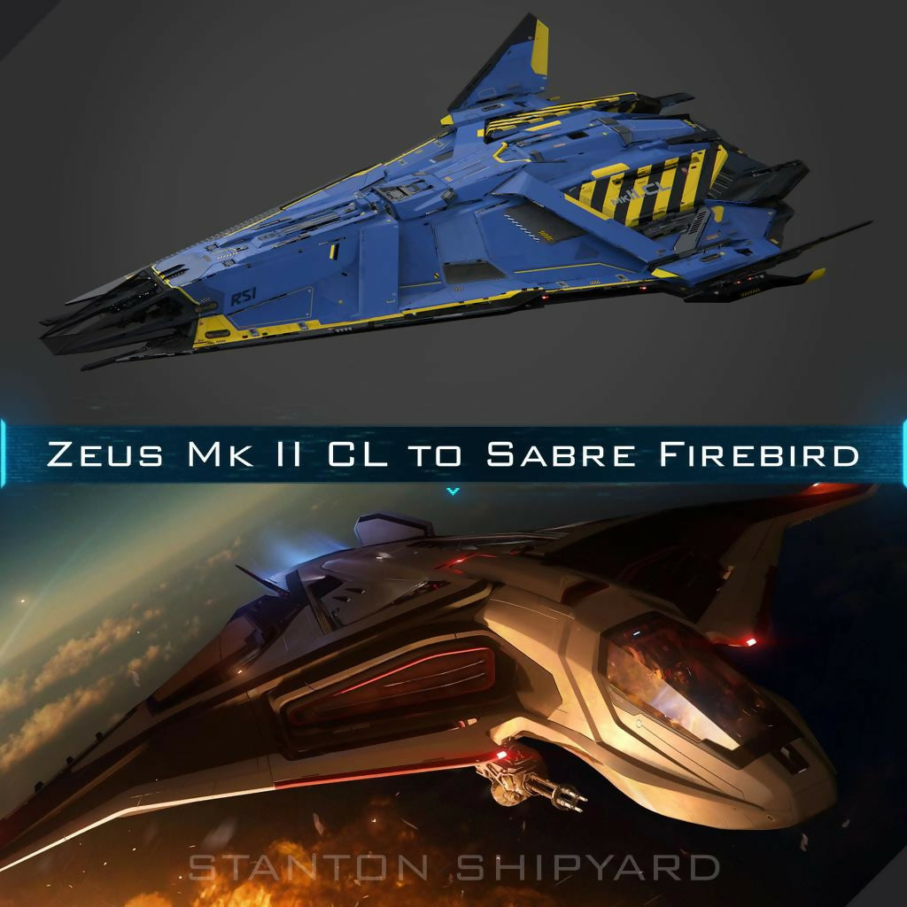 Space-Foundry.com: Upgrade - Zeus Mk II CL to Sabre Firebird