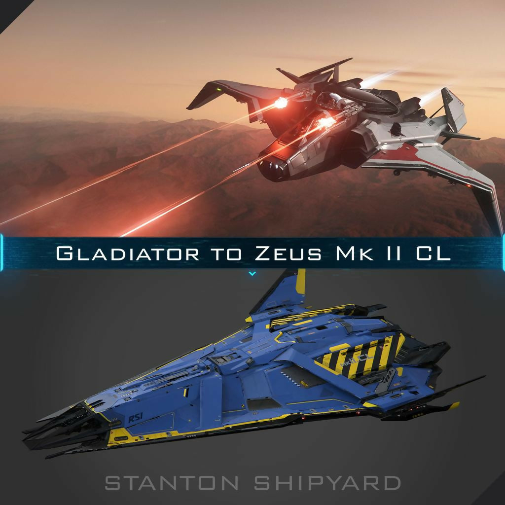 Space-Foundry.com: Upgrade - Gladiator to Zeus Mk II CL