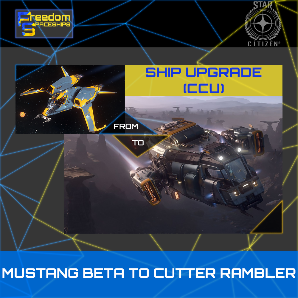 Space-Foundry.com: Upgrade - Mustang Beta to Cutter Rambler