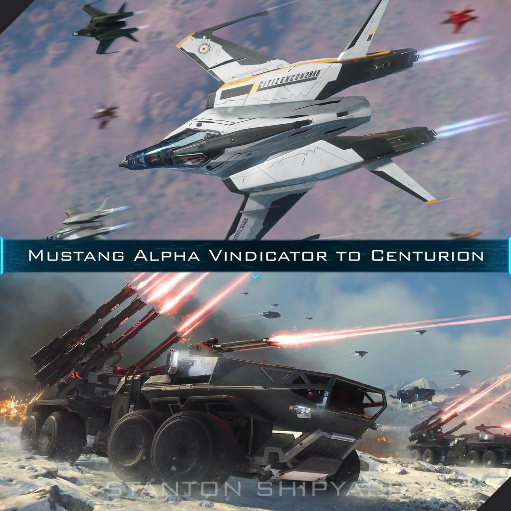 Space-Foundry.com: Upgrade - Mustang Alpha Vindicator to Centurion