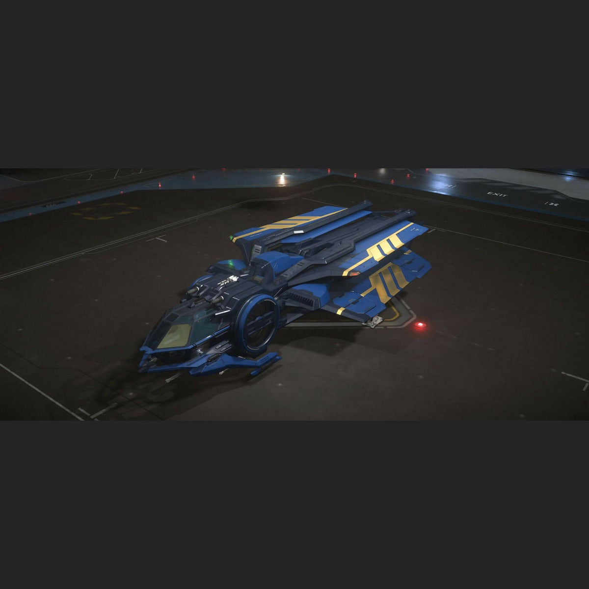 Space-Foundry.com: Aurora 2950 Invictus Blue and Gold Limited Paint