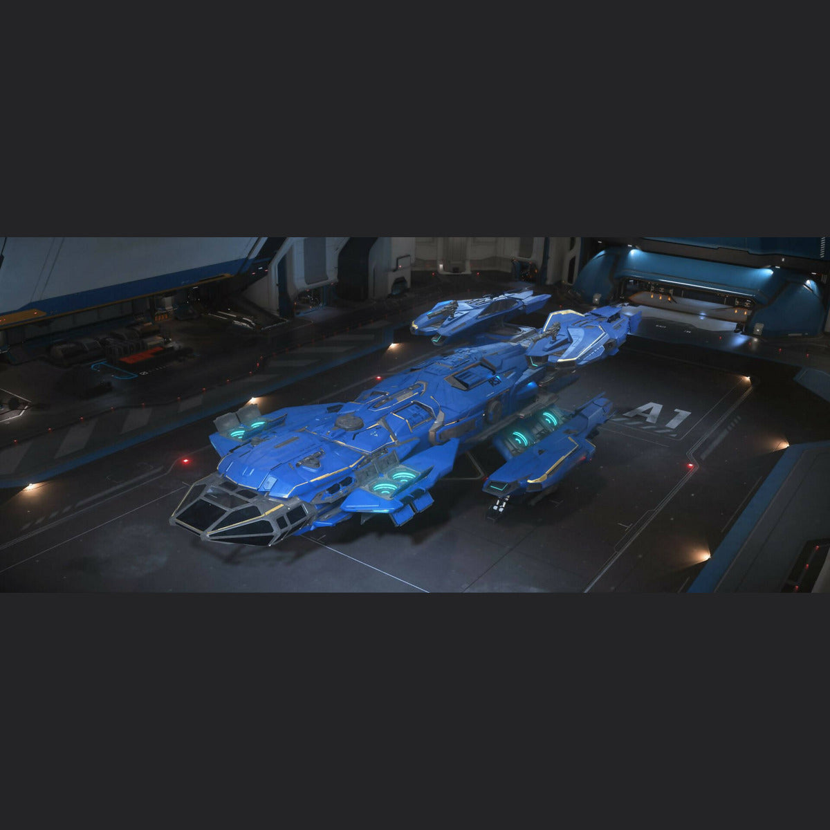 Space-Foundry.com: Constellation 2950 Invictus Blue and Gold Limited Paint