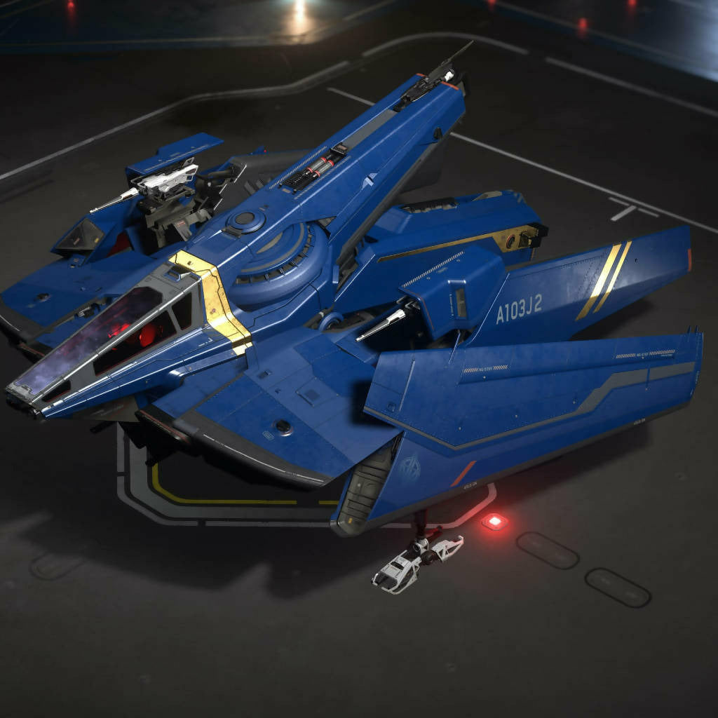 Space-Foundry.com: Hawk Paint - Invictus Blue and Gold