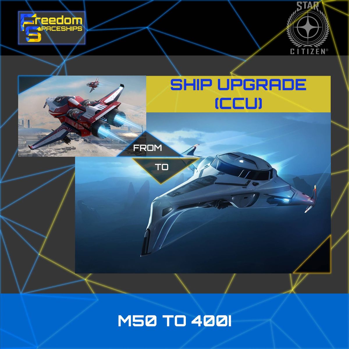 Space-Foundry.com: Upgrade - M50 to 400i