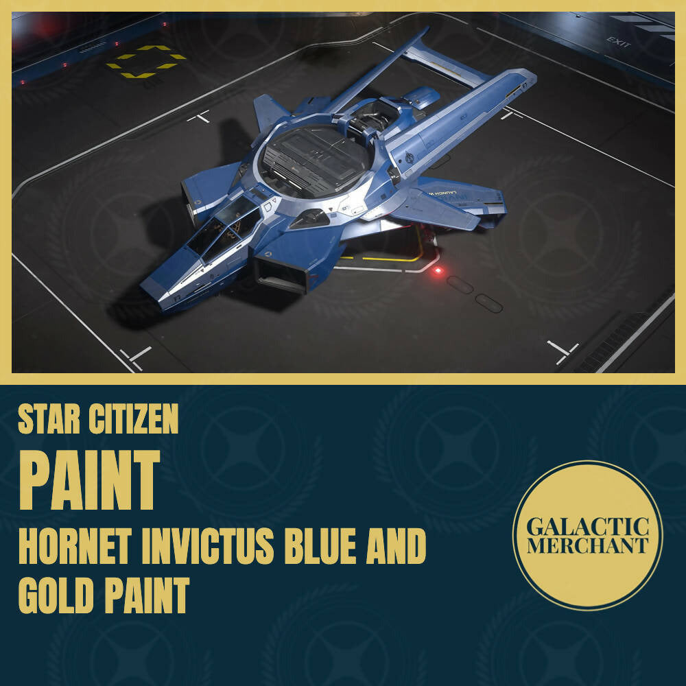 Space-Foundry.com: PAINT - Hornet Series - Invictus Blue and Gold Paint