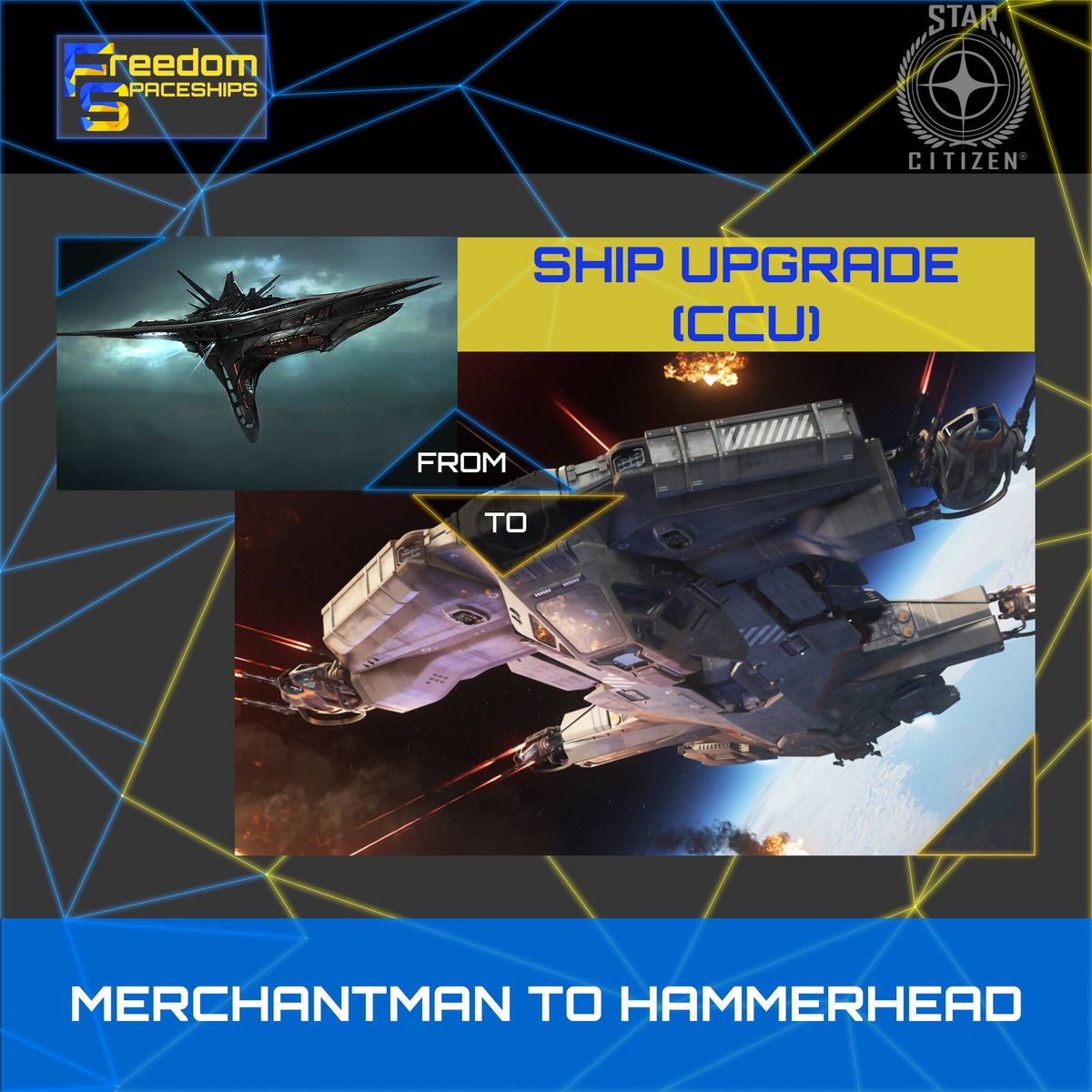Space-Foundry.com: Upgrade - Merchantman to Hammerhead