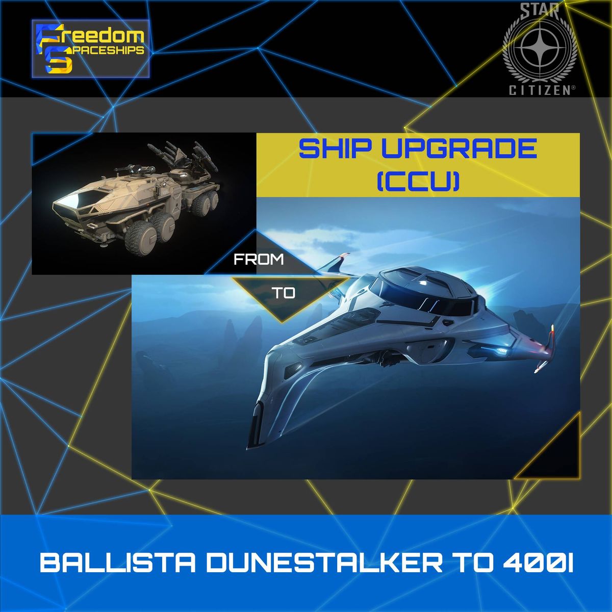 Space-Foundry.com: Upgrade - Ballista Dunestalker to 400i