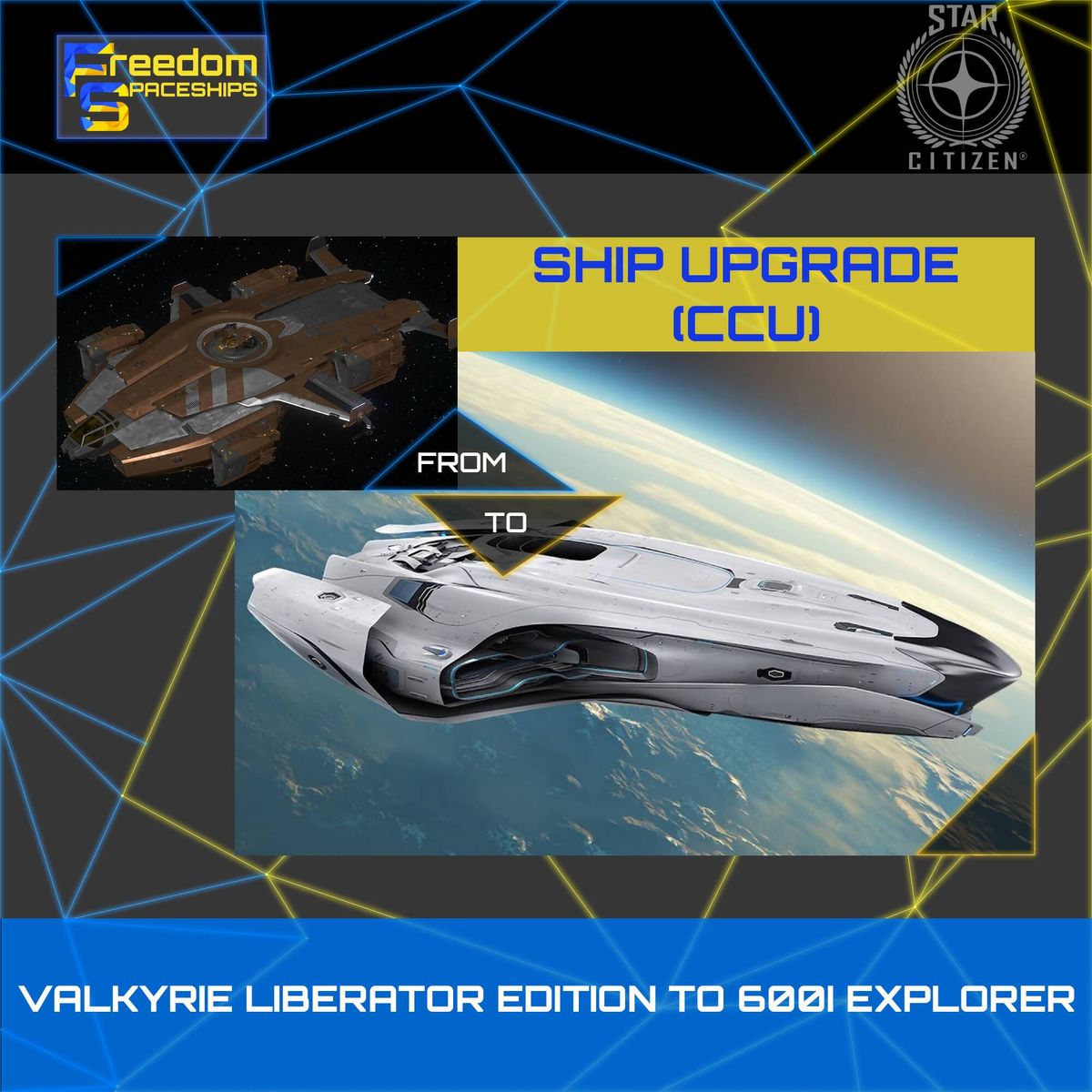 Space Upgrade Valkyrie Liberator Edition To 600i Explorer