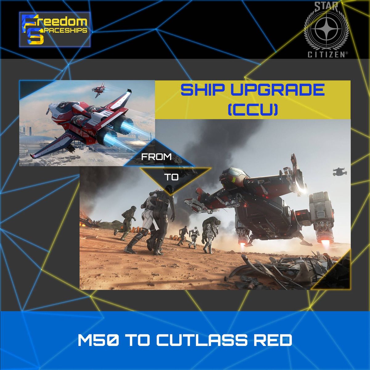 Space-Foundry.com: Upgrade - M50 to Cutlass Red
