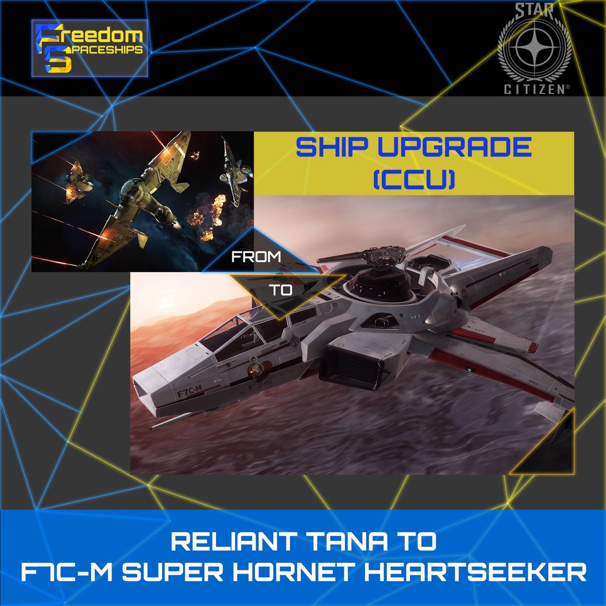 Space-Foundry.com: Upgrade - Reliant Tana to F7C-M Super Hornet Heartseeker