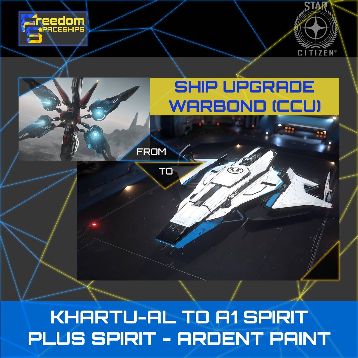 Space-Foundry.com: Upgrade - Khartu-al to A1 Spirit plus Spirit - Ardent Paint