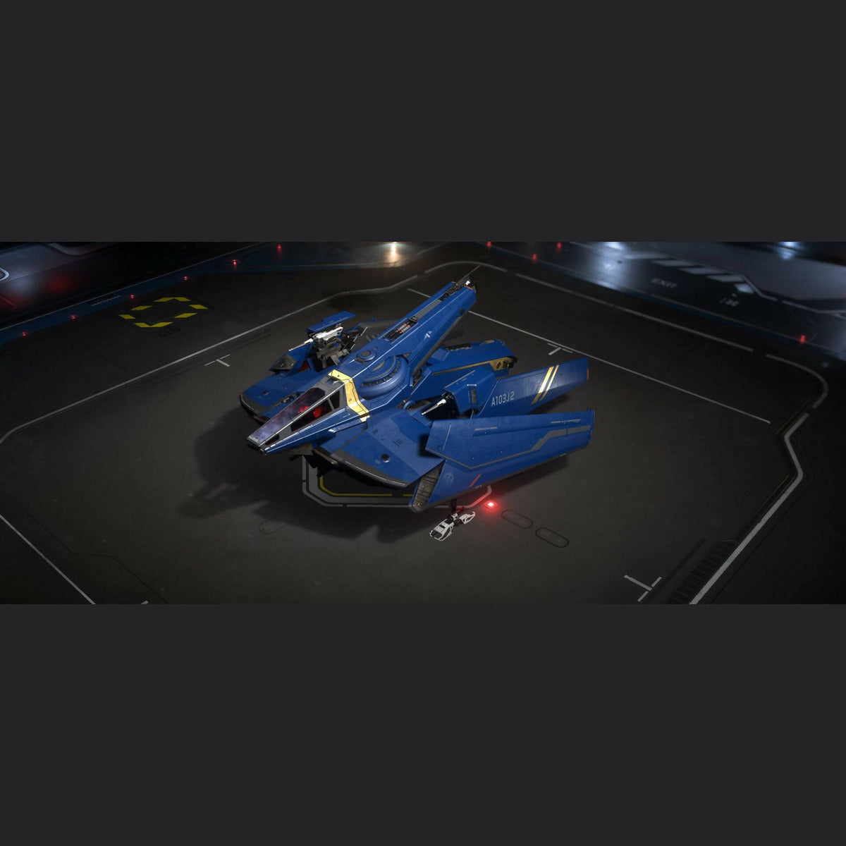 Space-Foundry.com: Hawk Invictus Blue and Gold Limited Paint
