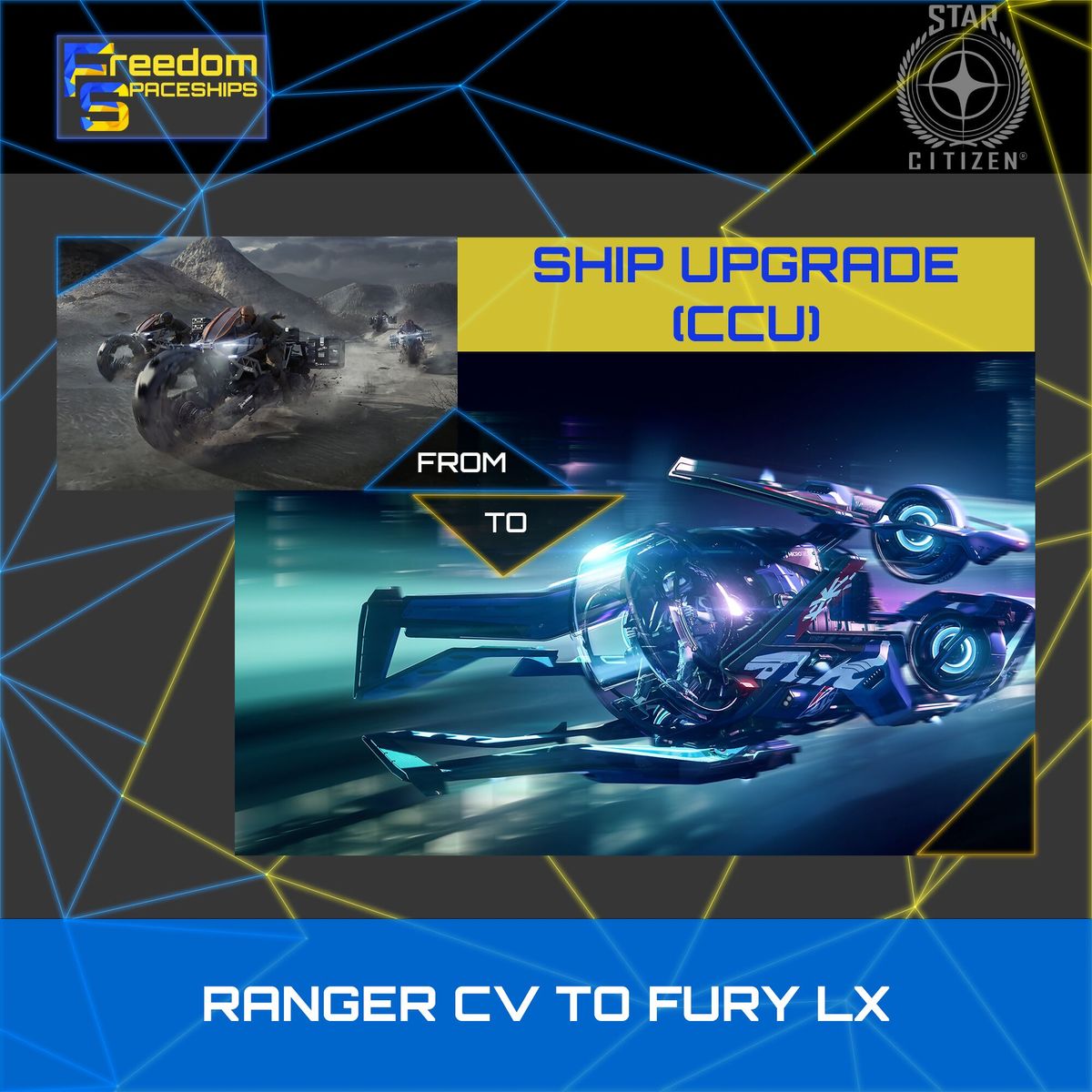 Space-Foundry.com: Upgrade - Ranger CV to Fury LX