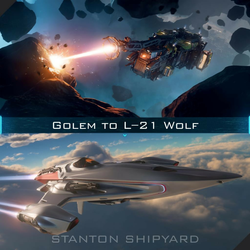 Space-Foundry.com: Upgrade - Golem to L-21 Wolf