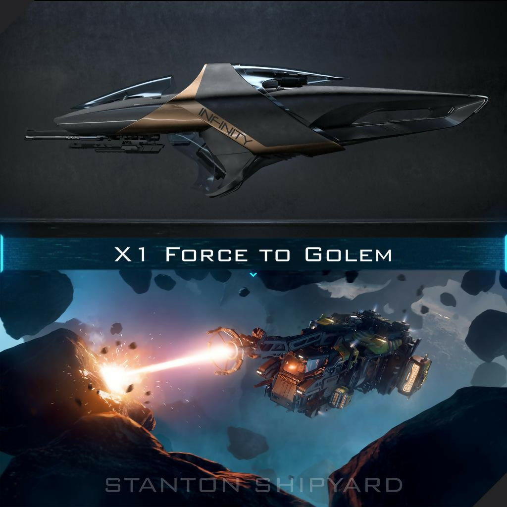 Space-Foundry.com: Upgrade - X1 Force to Golem