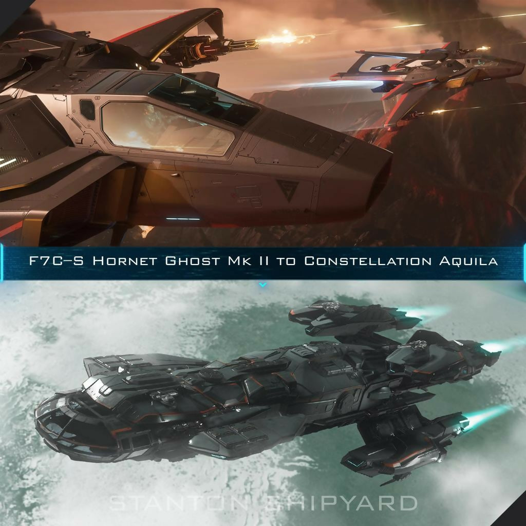 Space-Foundry.com: Upgrade - F7C-S Hornet Ghost Mk II to Constellation ...