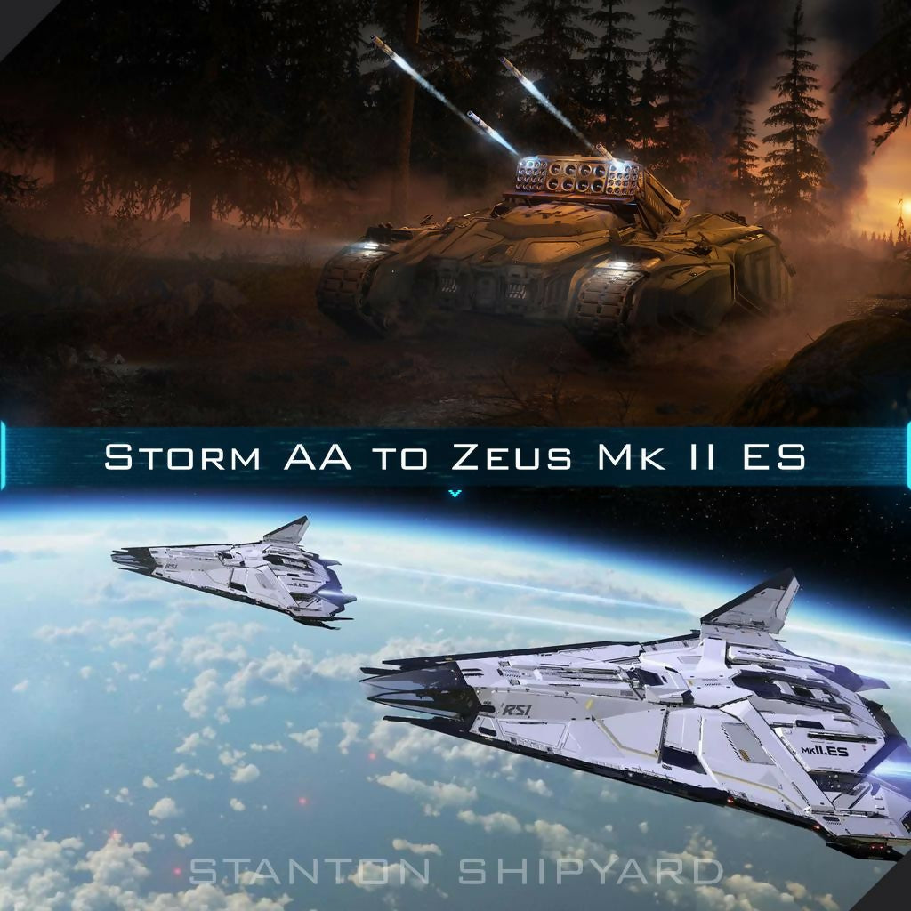 Space-Foundry.com: Upgrade - Storm AA to Zeus Mk II ES