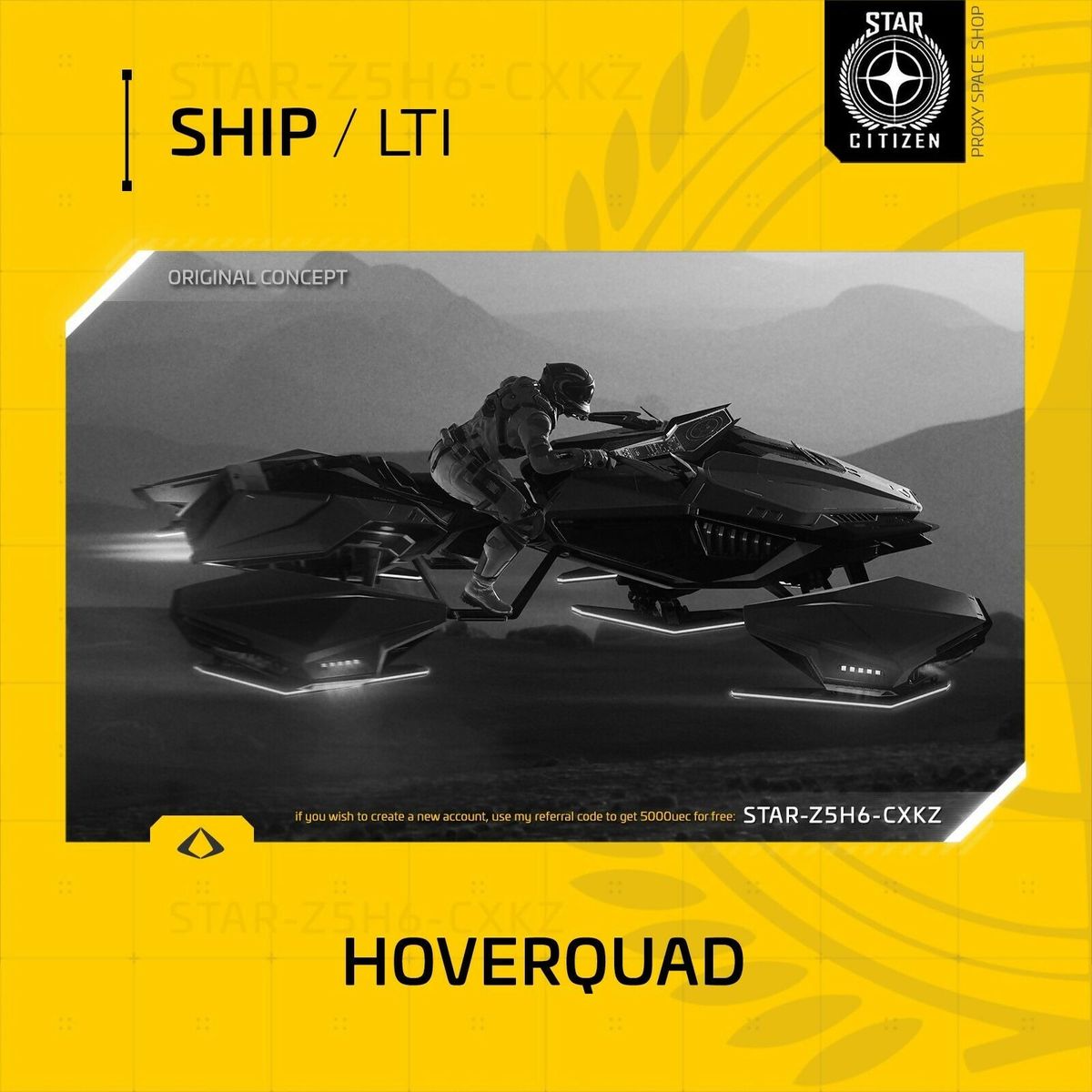 Space-Foundry.com: Consolidated Outland Hoverquad - Lti - Original Concept