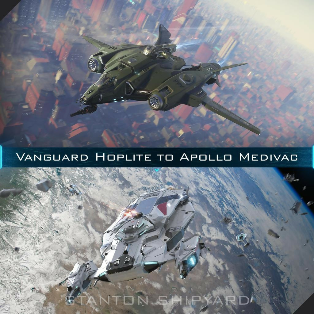 Space-Foundry.com: Upgrade - Vanguard Hoplite to Apollo Medivac