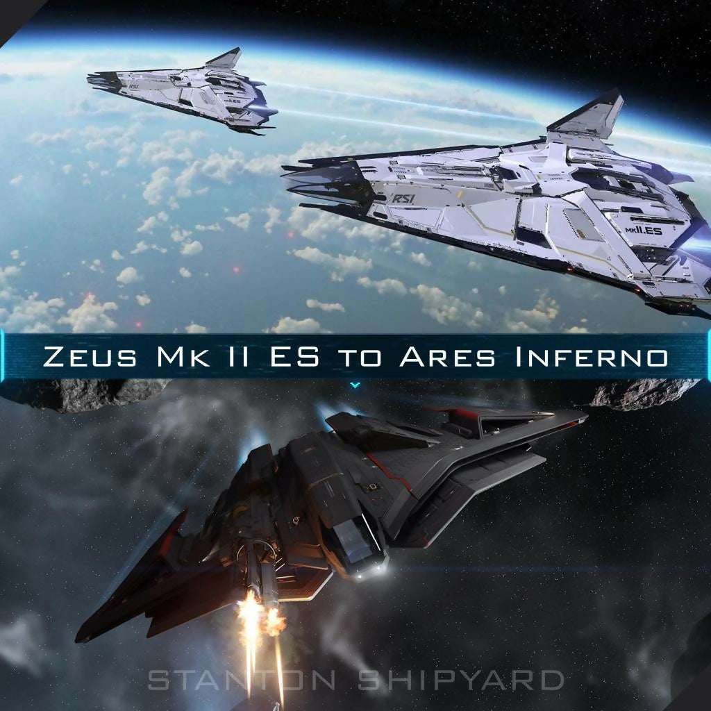 Space-Foundry.com: Upgrade - Zeus Mk II ES to Ares Inferno