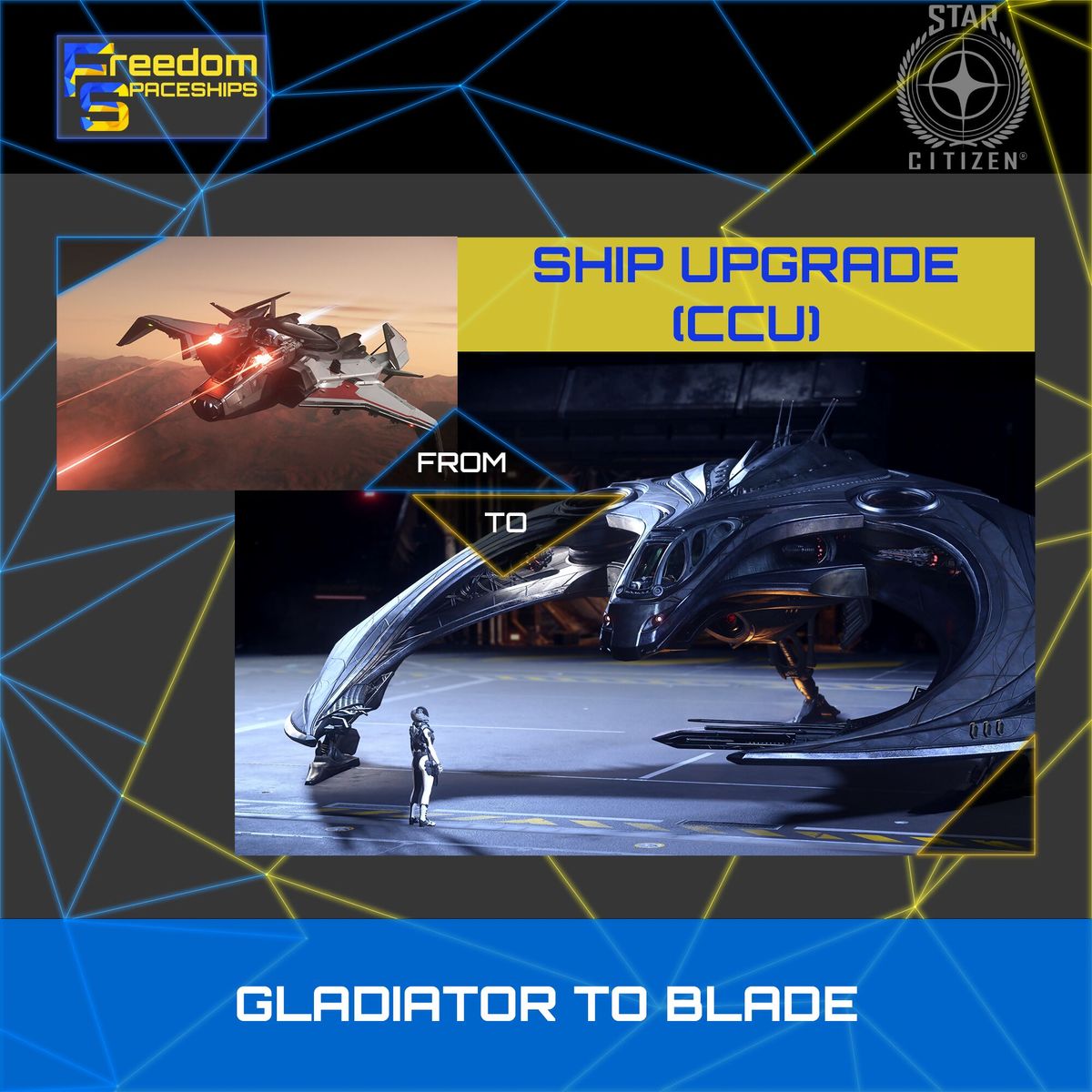 Space-Foundry.com: Upgrade - Gladiator to Blade