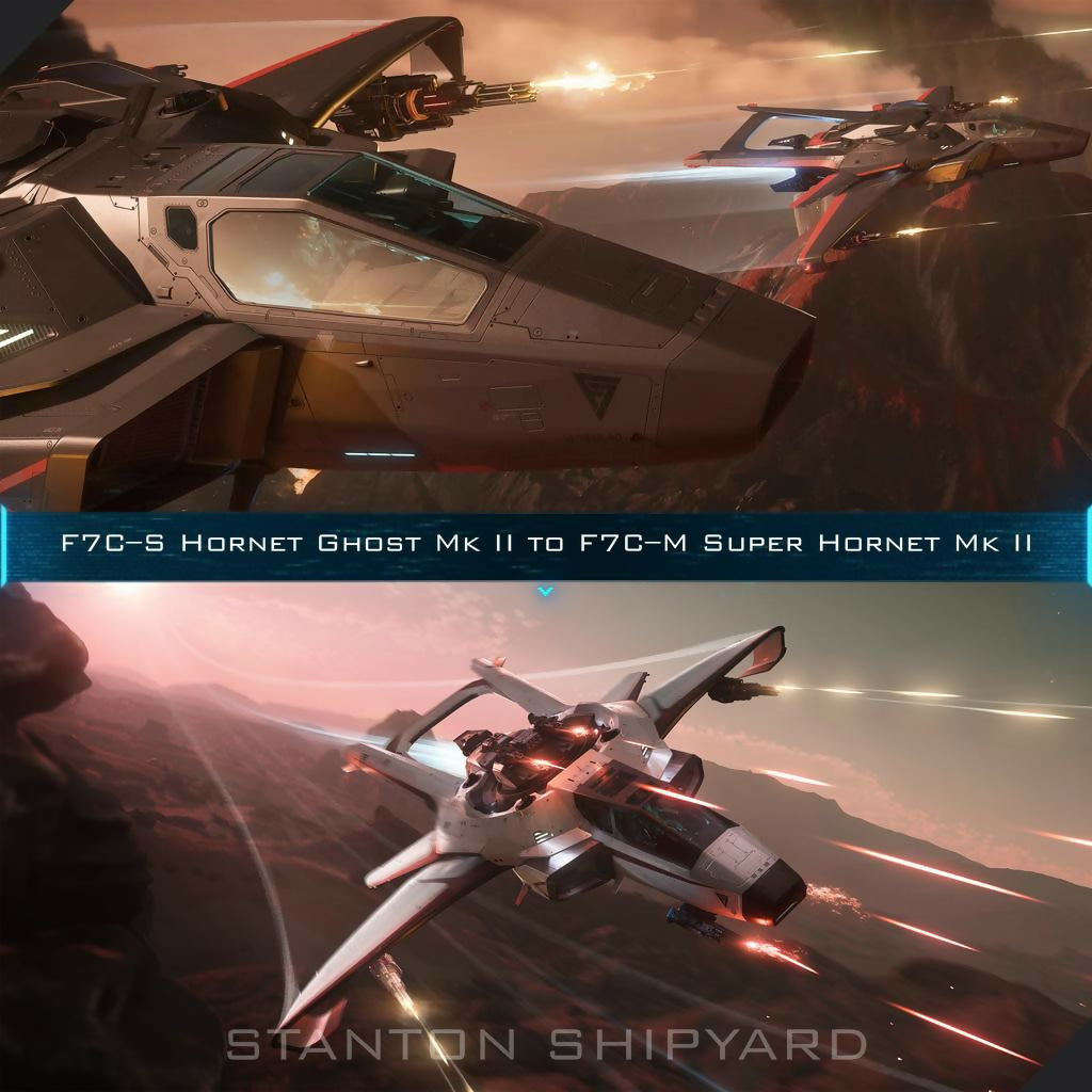 Space-Foundry.com: Upgrade - F7C-S Hornet Ghost Mk II to F7C-M Super ...