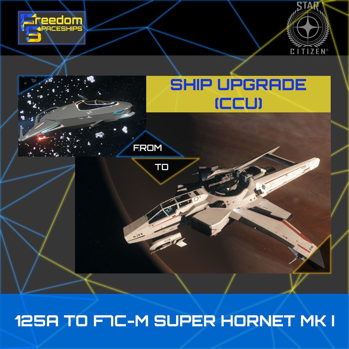 Space-Foundry.com: Upgrade - 125A to F7C-M Super Hornet MK I