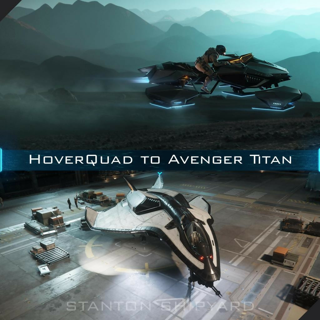 Space-Foundry.com: Upgrade - Hoverquad to Avenger Titan