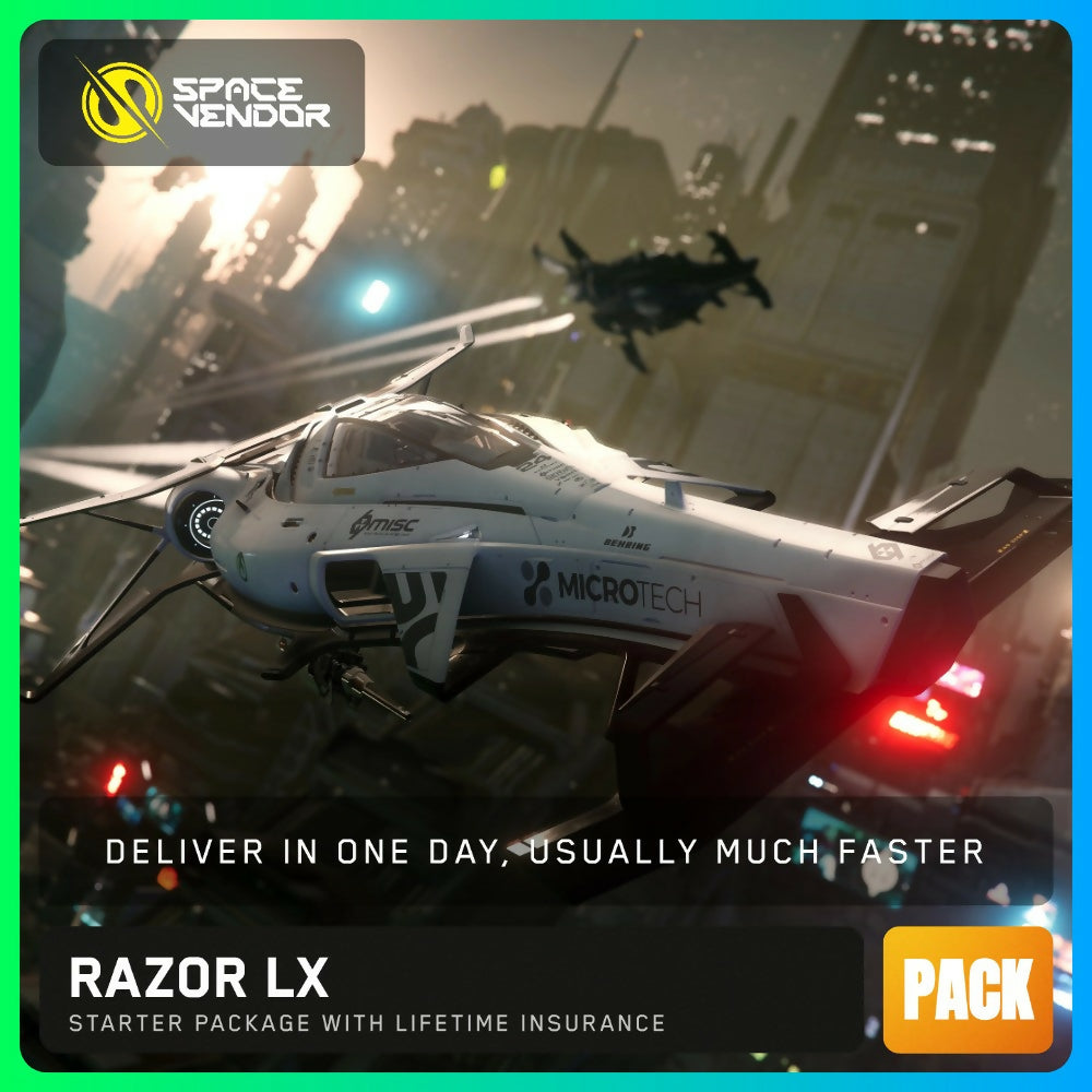 Space-Foundry.com: Razor LX LTI Package with Star Citizen