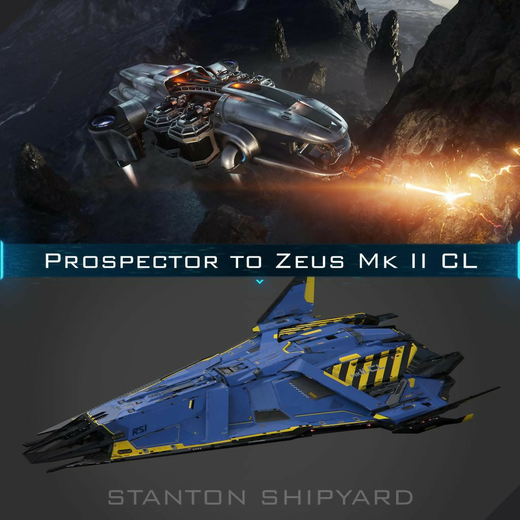 Space-Foundry.com: Upgrade - Prospector to Zeus Mk II CL
