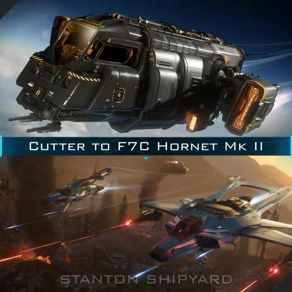Space-Foundry.com: Upgrade - Cutter to F7C Hornet Mk II