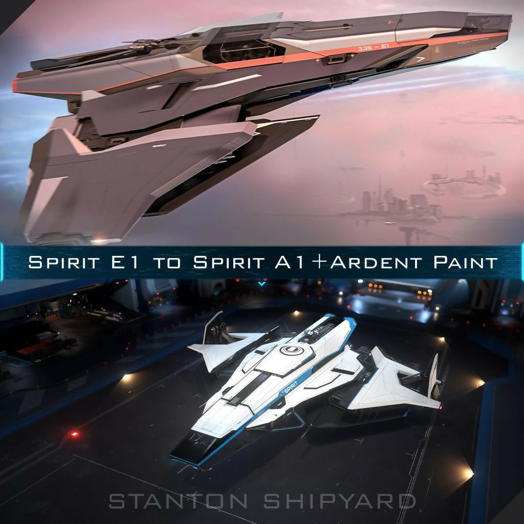 Space-Foundry.com: Upgrade - E1 Spirit to A1 Spirit + Ardent Paint