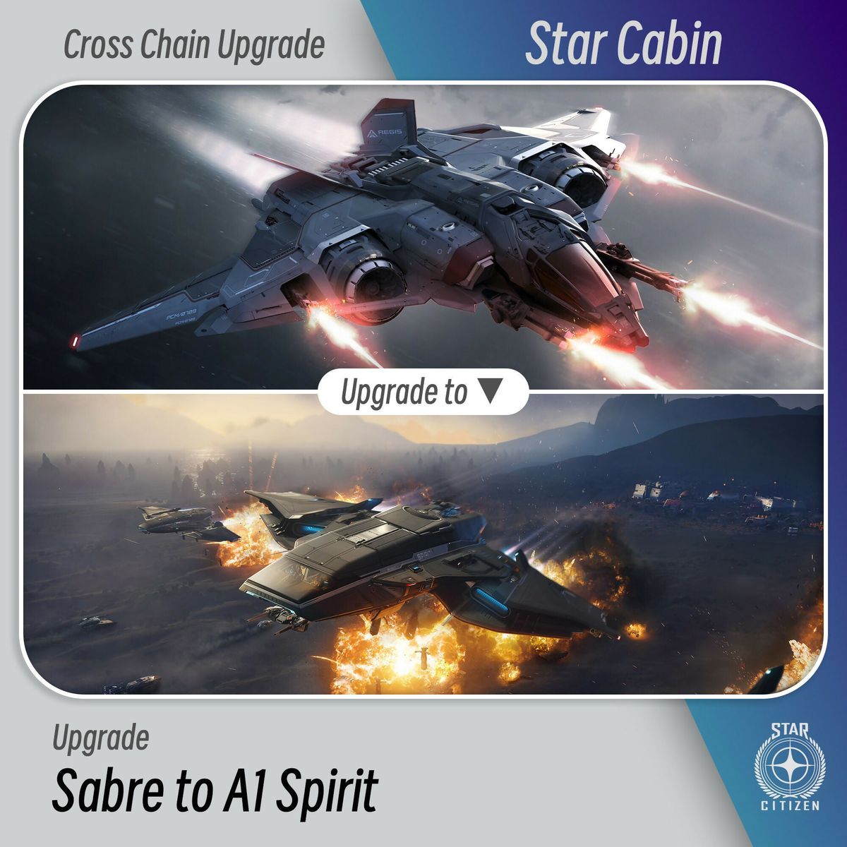 Space-Foundry.com: Sabre to A1 Spirit - Upgrade
