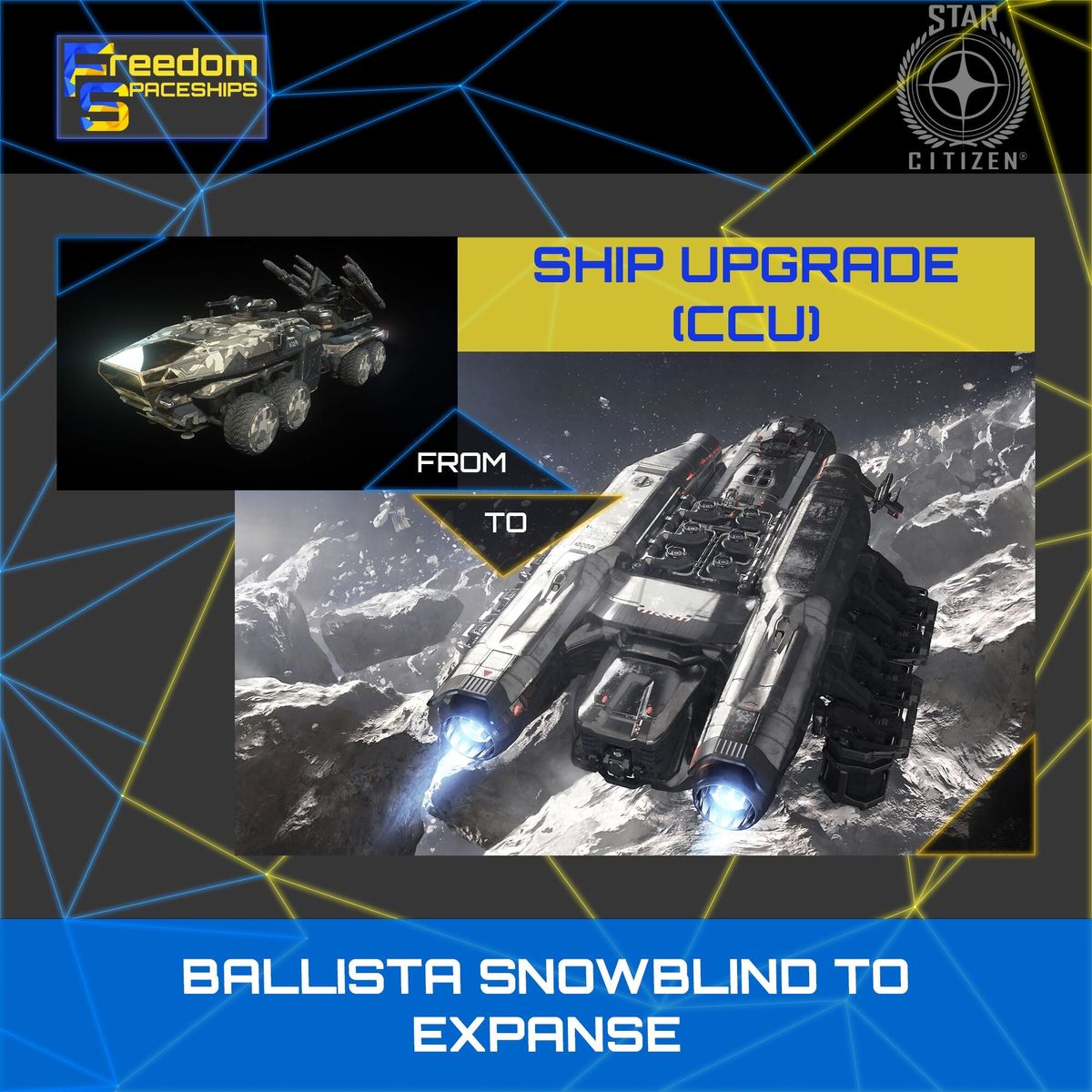 Space-Foundry.com: Upgrade - Ballista Snowblind to Expanse
