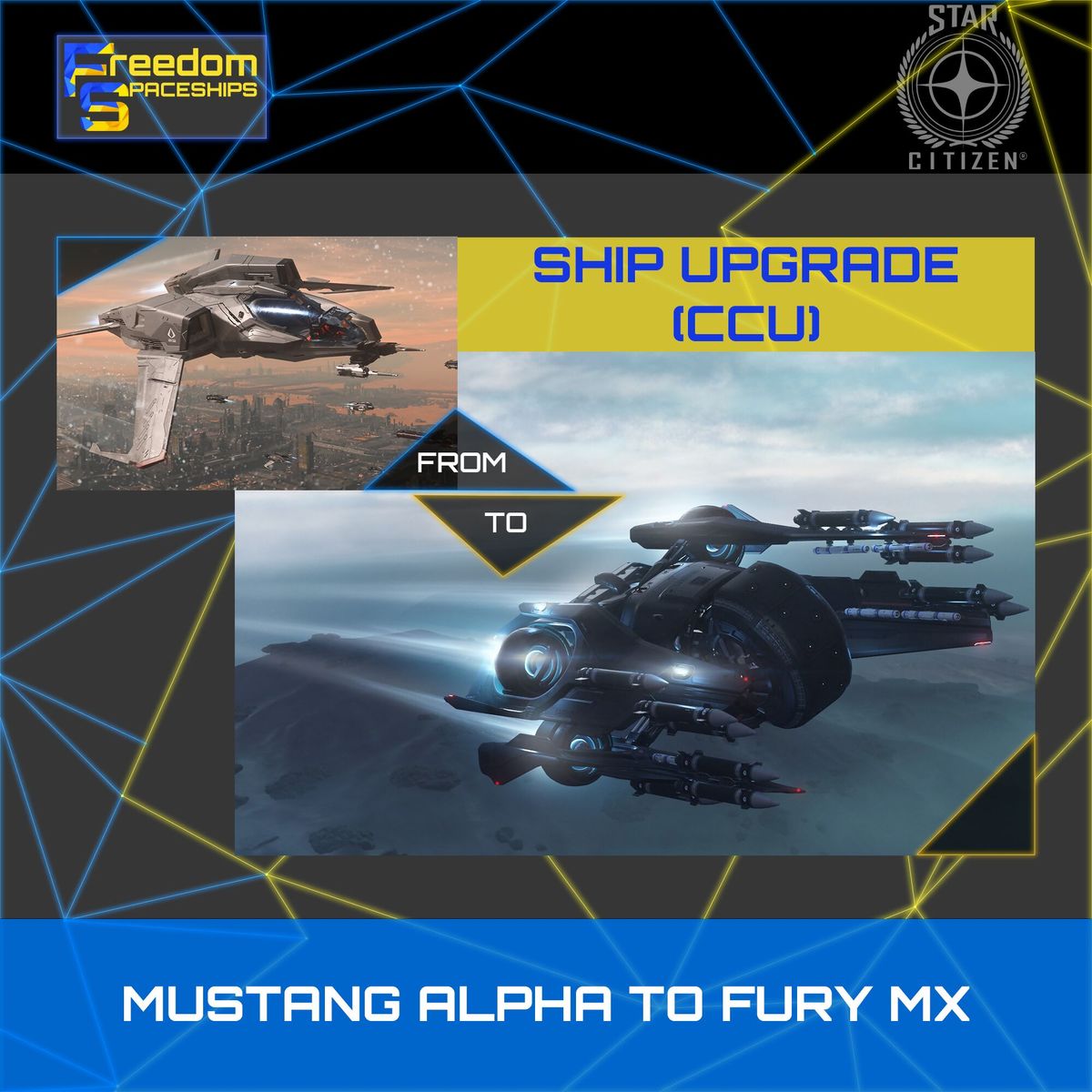 Space-Foundry.com: Upgrade - Mustang Alpha to Fury MX