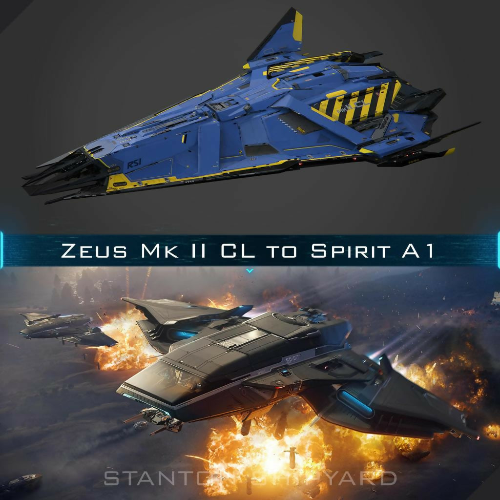 Space-Foundry.com: Upgrade - Zeus Mk II CL to A1 Spirit
