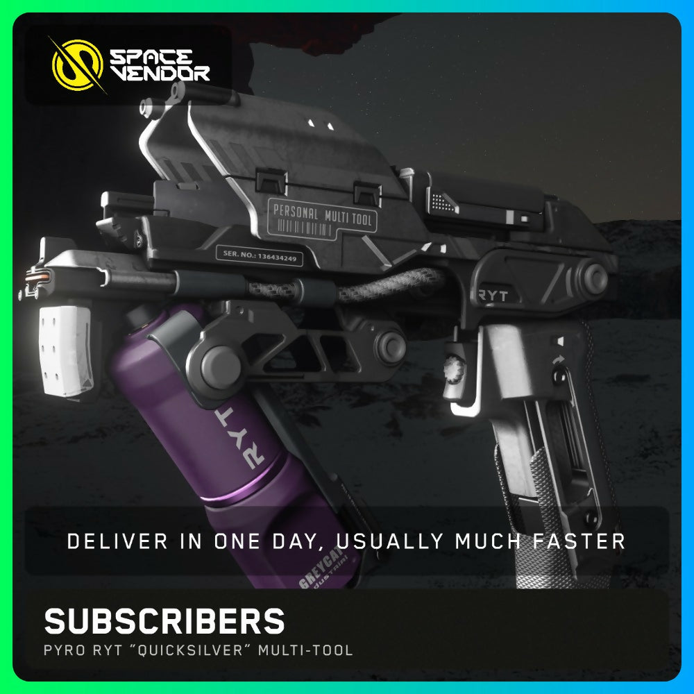 Space-Foundry.com: SUBSCRIBERS - Pyro RYT 'Quicksilver' Multi-Tool