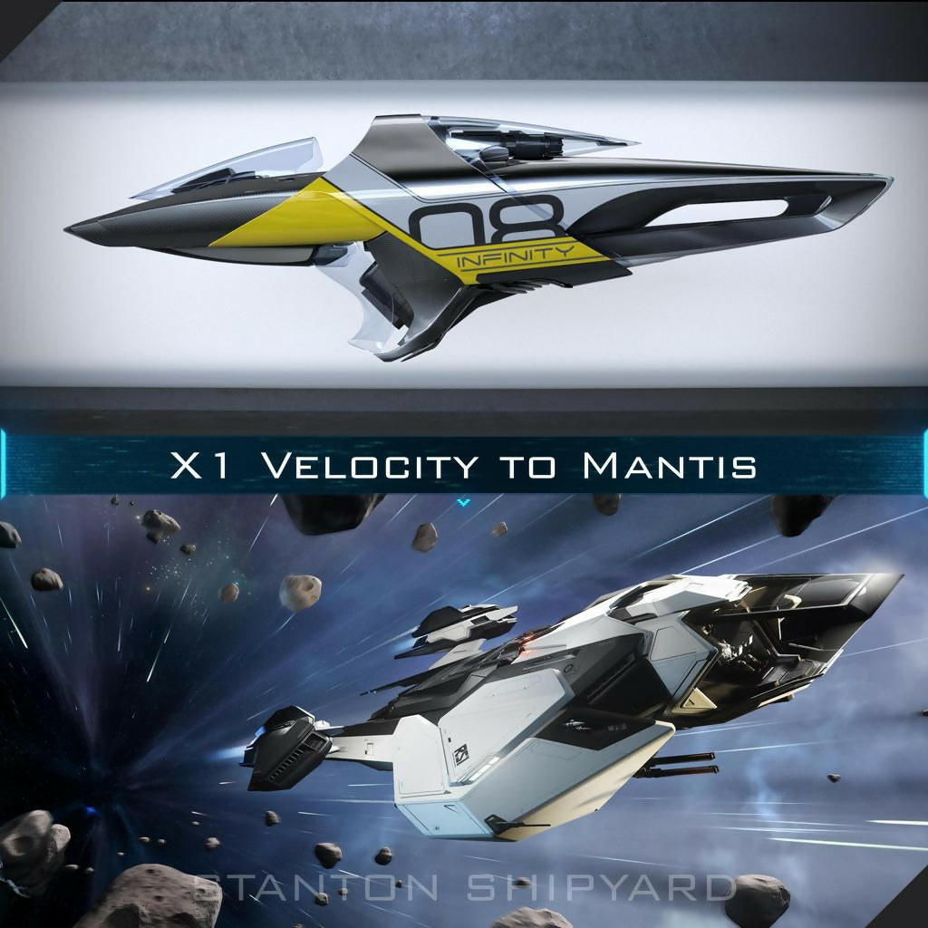 Space-Foundry.com: Upgrade - X1 Velocity to Mantis