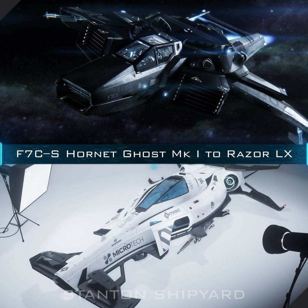 Space-Foundry.com: Upgrade - F7C-S Hornet Ghost Mk I to Razor LX